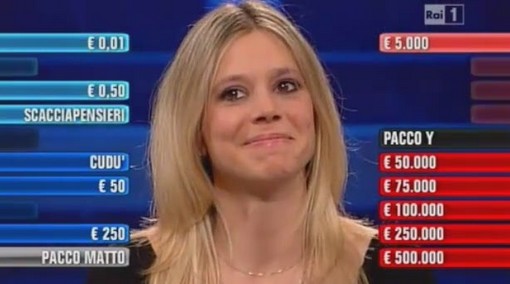 Affari Tuoi Sott'olio: La bellissima Anna Bevilacqua, nostra signora ...