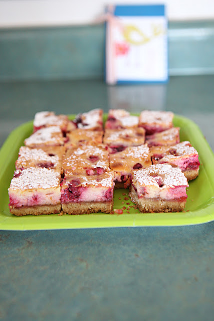 Just a spoonful of honey: Fresh Raspberry Bars