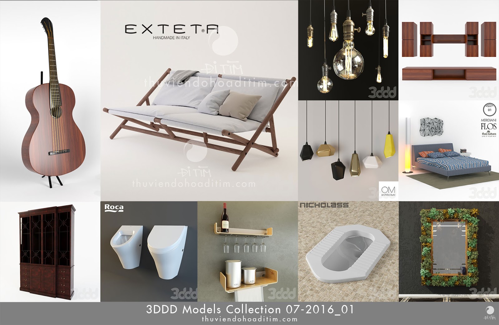 3dSky 3DDD Models Collection