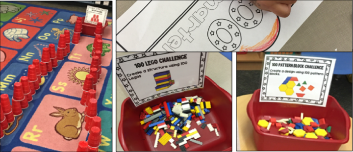 100th Day of School Stem Activities for Kindergarten and First Grade ...