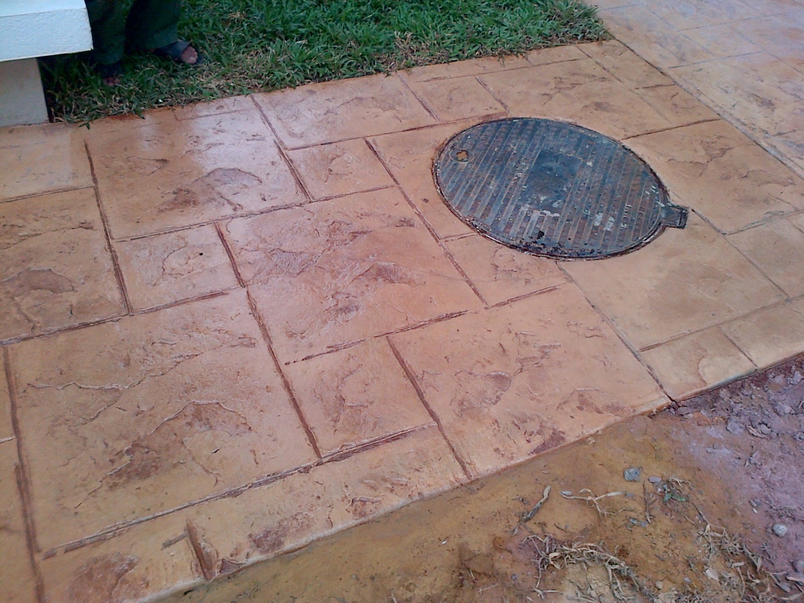 Kopiokaw Group: Concrete Imprint Pattern