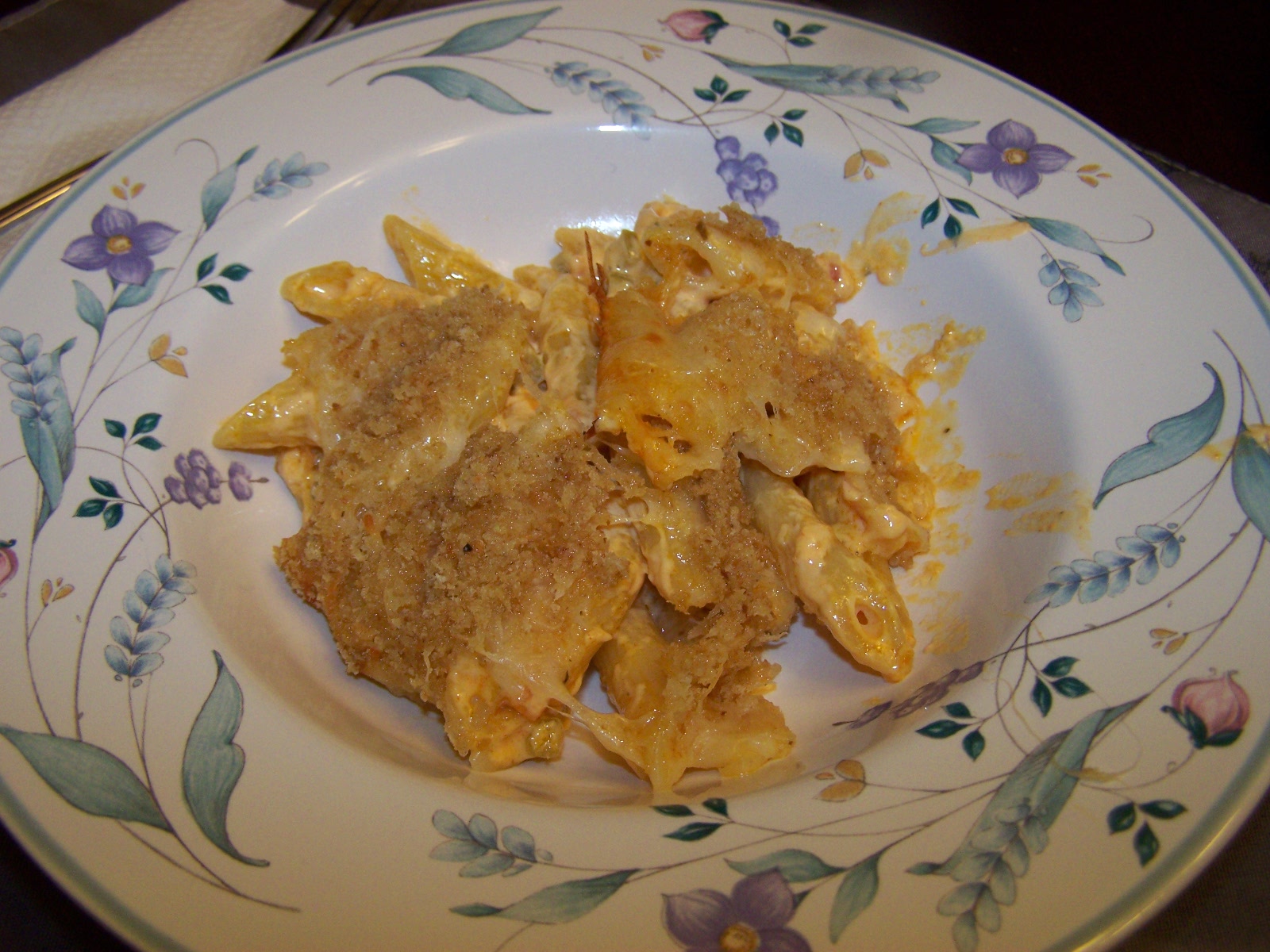 Good Food, Good Friends Recipe Blog: Buffalo Chicken Pasta Bake