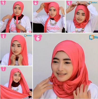 Video Tutorial Hijab Modern Simple