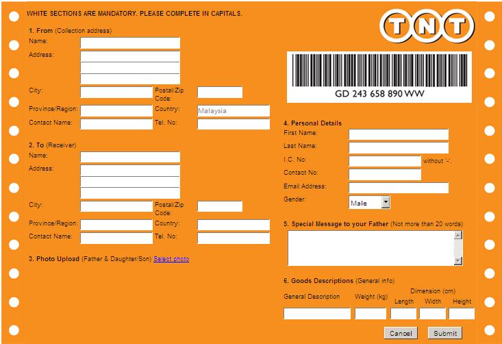 Tnt Tracking Number