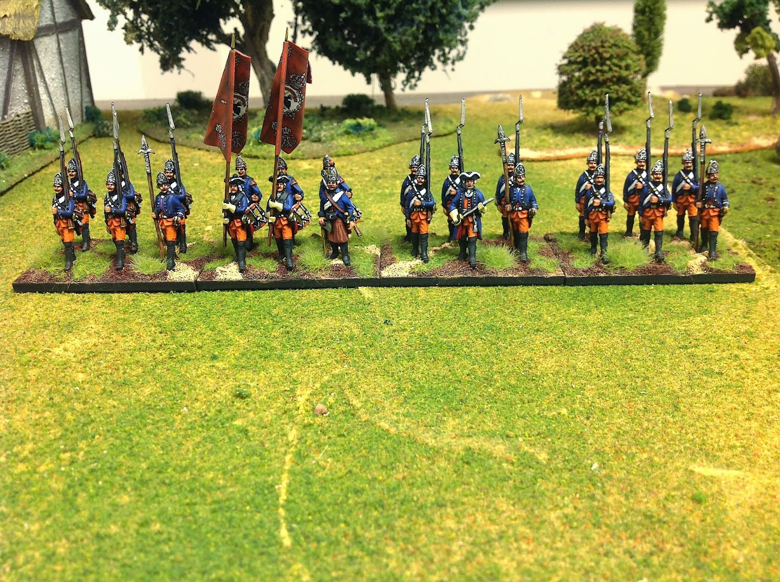 Der Alte Fritz Journal: Prussian IR49 Fusilier Regiment - Minden Miniatures
