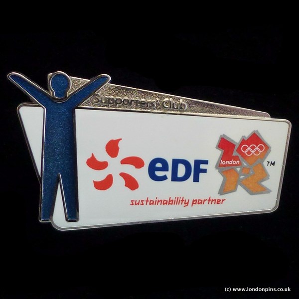 London 2012 Pins and Badges - Latest News: 29/12: New EDF Internal Pins