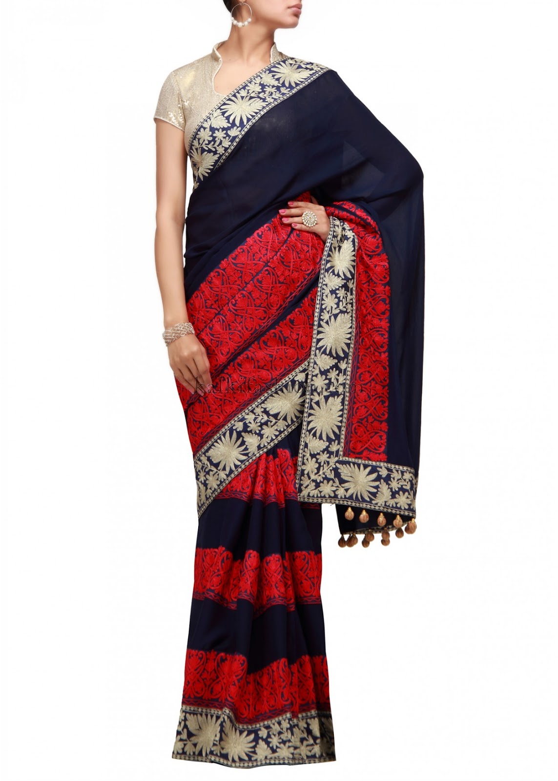 Lucknow Chikan Work Sarees - missy lovesx3