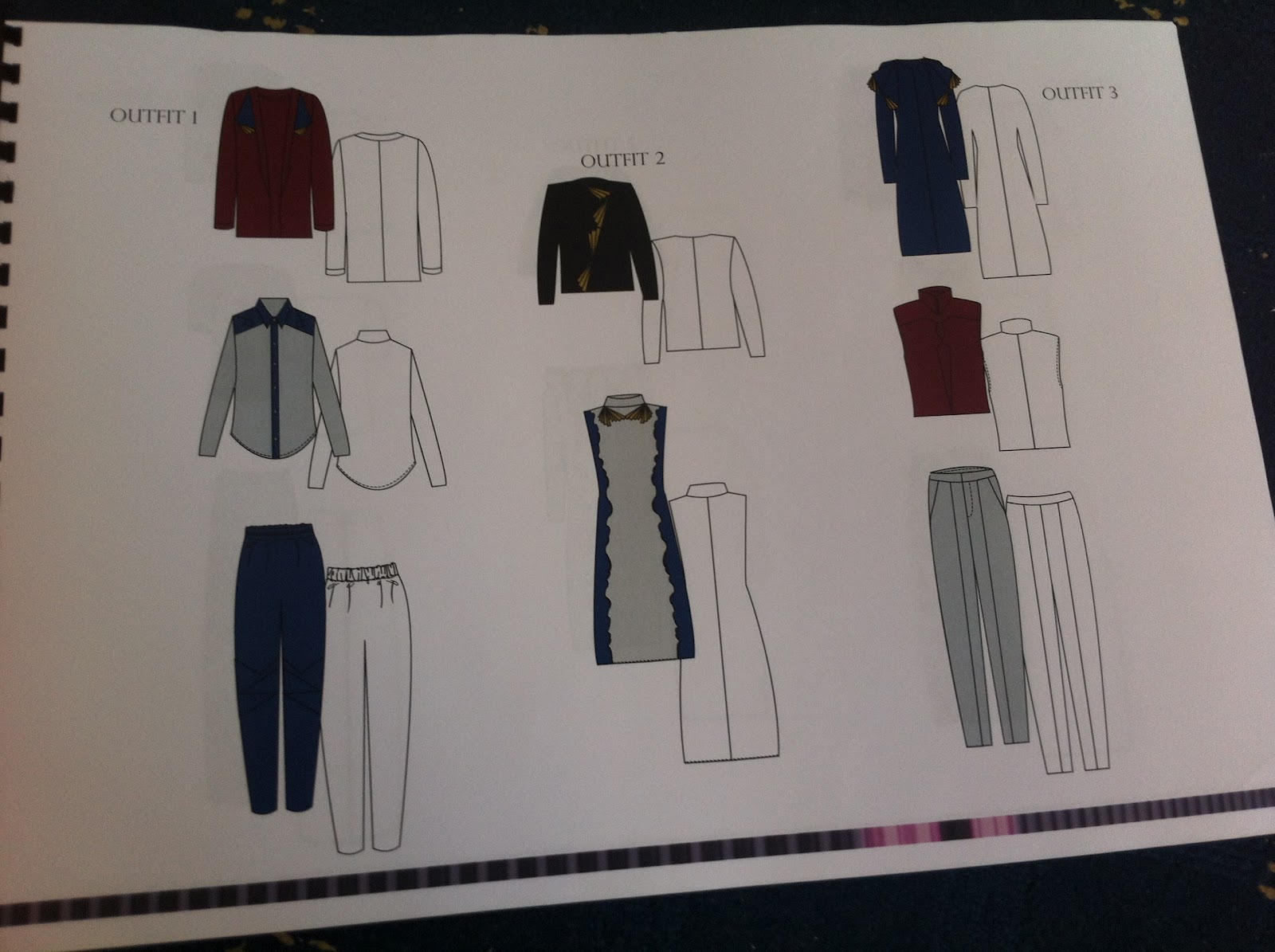 Fashion diary: Year 2 Application of Design: Design Development