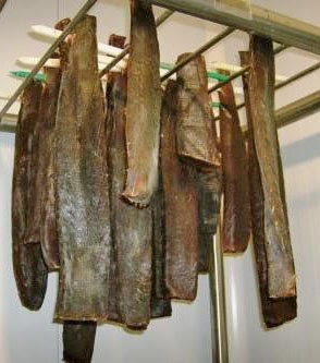 cais do sul: Sangacho de atum e Muxama