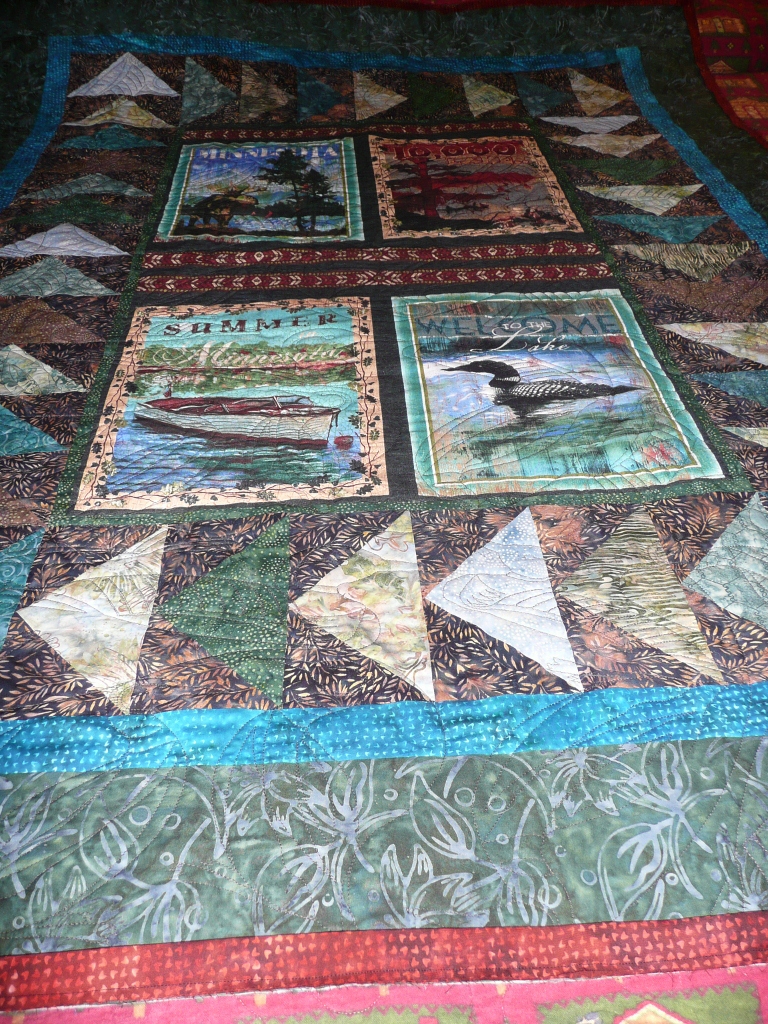 Acorn Ridge Quilting: The Minnesota Loon Quilt
