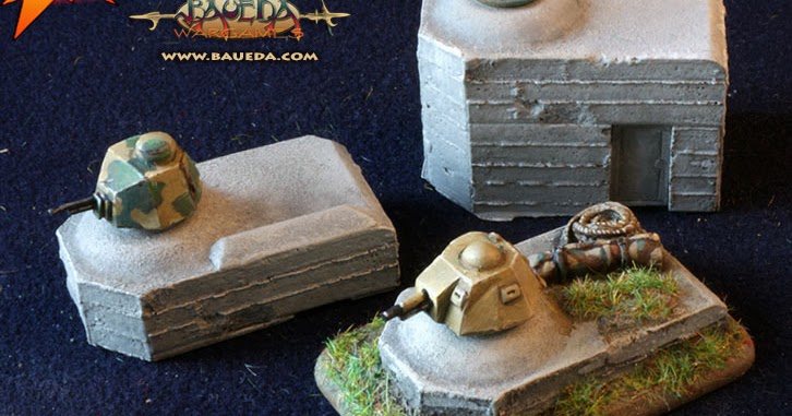 Wargame News and Terrain: Baueda: New 15mm Miniature Tobruk Bunkers ...