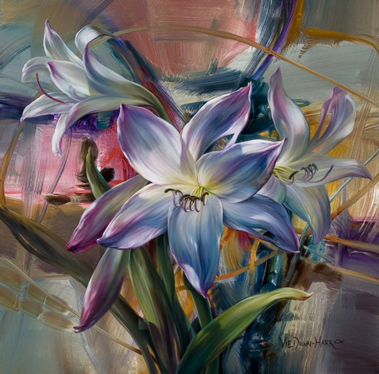 El arte es su máxima expresión : Galería de Cuadros con Flores Modernas ...