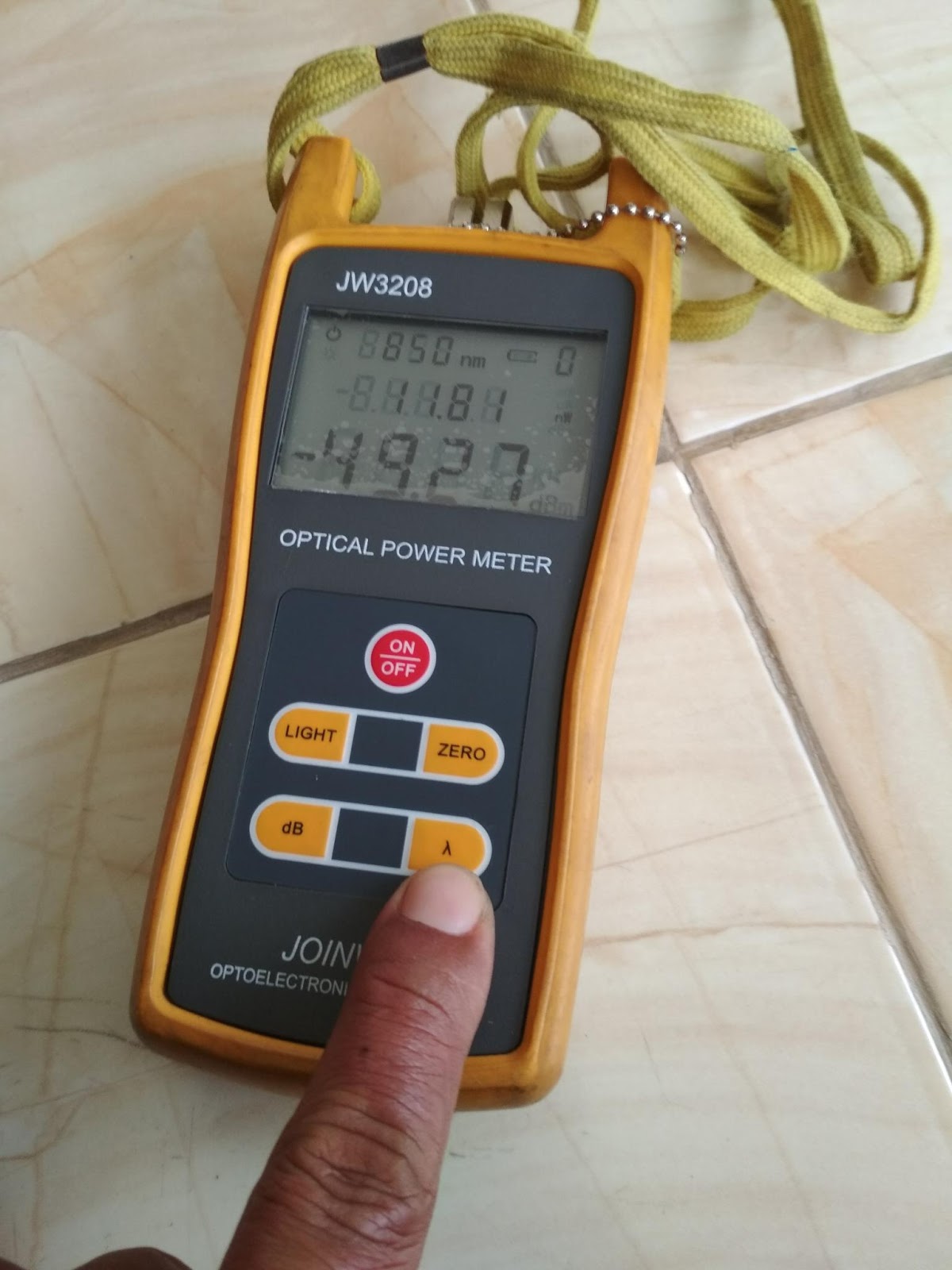 Optical power meter (OPM) apasih - Dunia Fiber Optik (DFO)