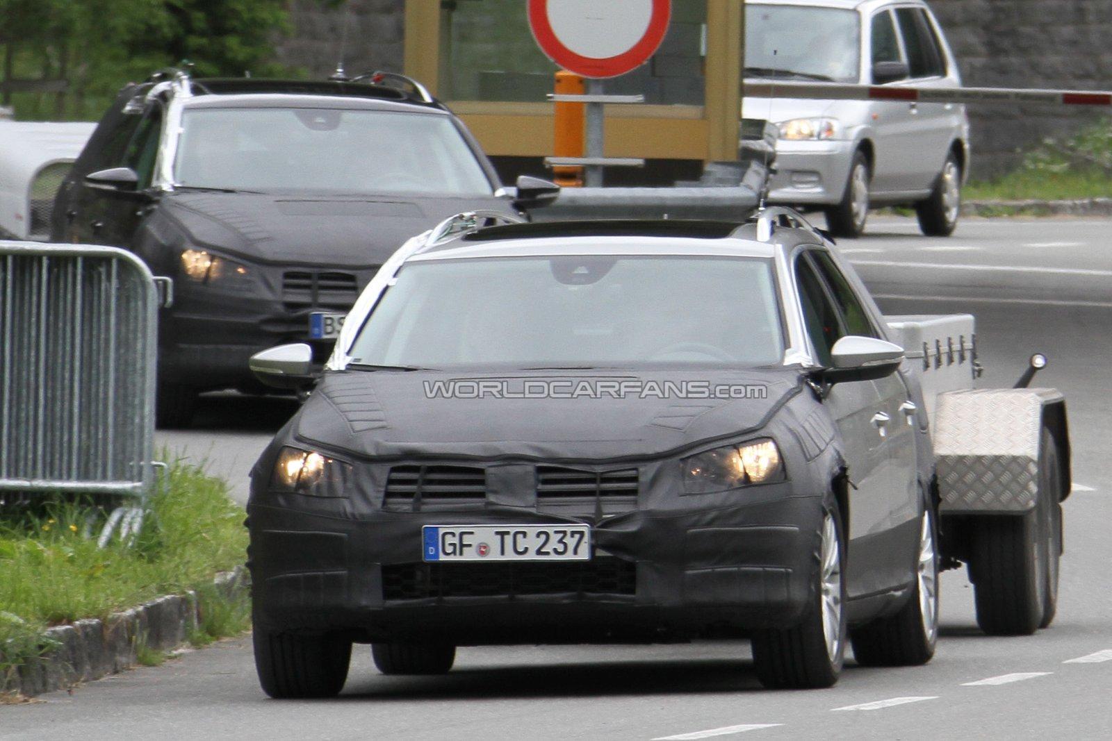Motor Mania Buzz: Volkswagen Passat Cross spied in Austria