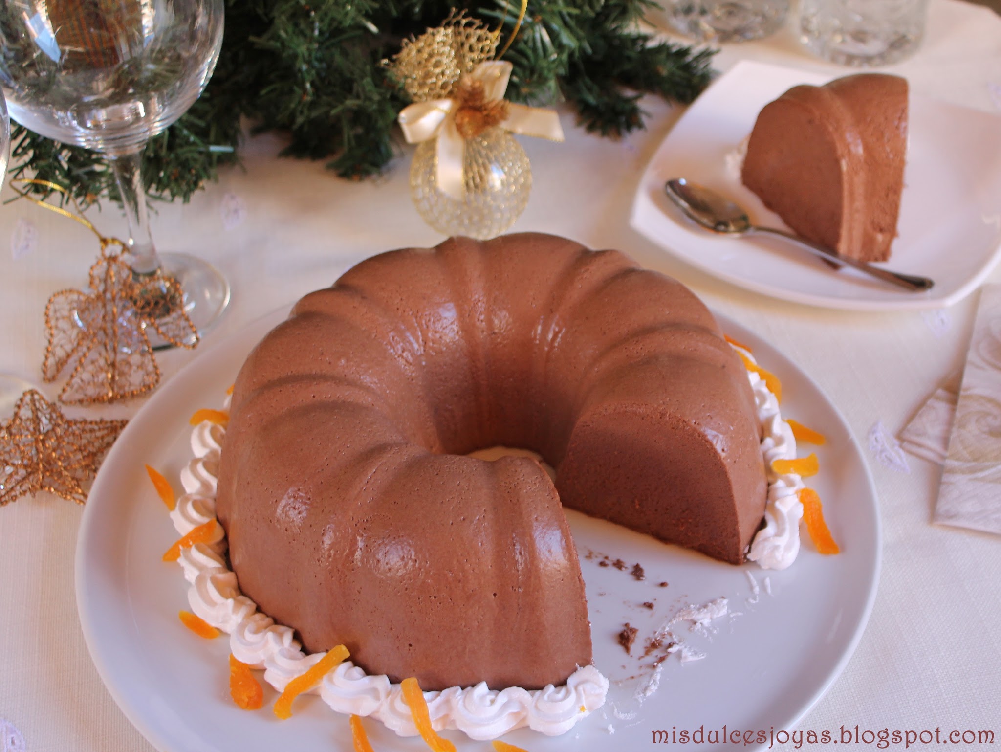 Bavaroise (Bavaresa) de chocolate [Mis Dulces Joyas / blog de ...