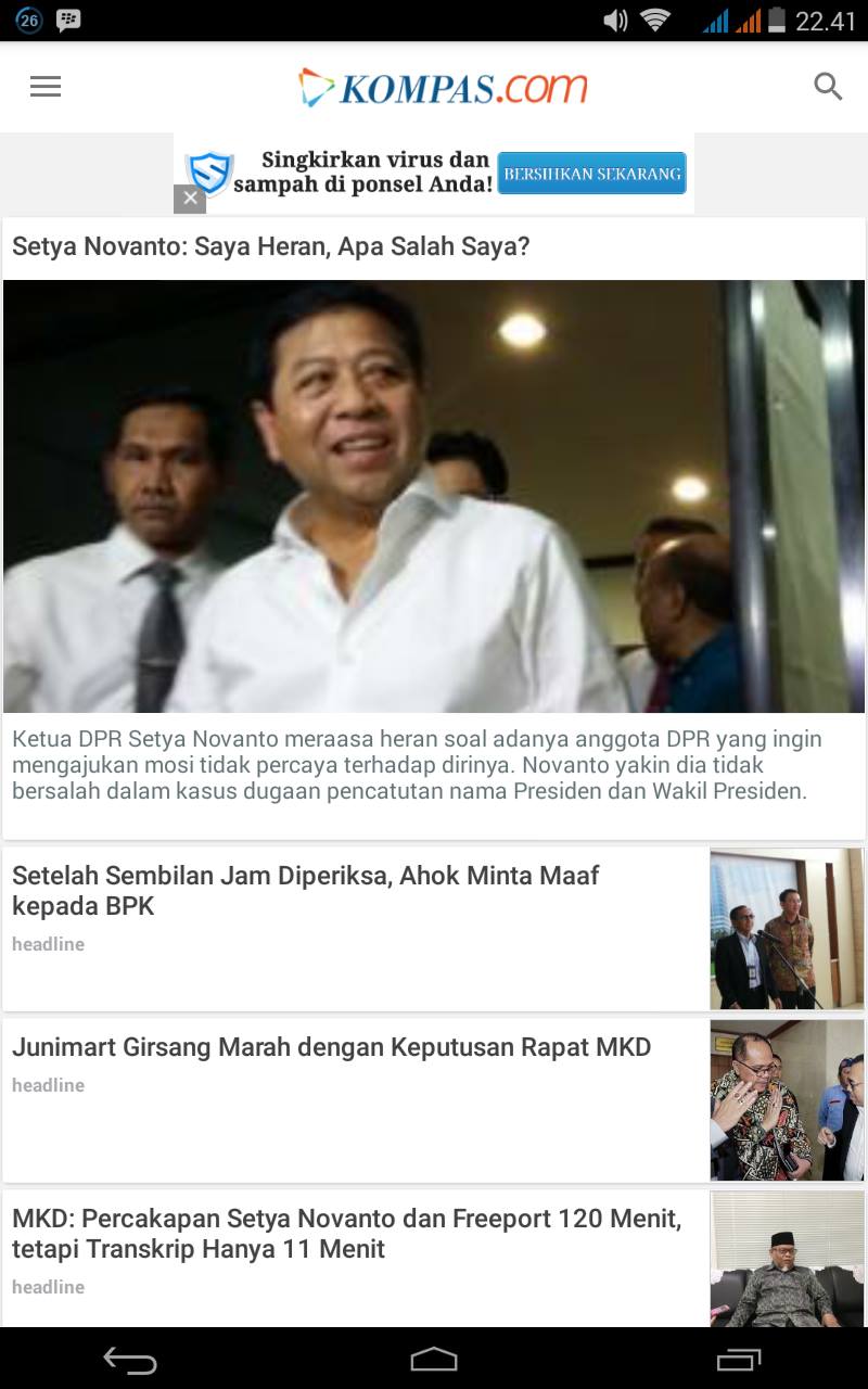 Review: Aplikasi Kompas.com dan Versi Mobile Web - Atra Abua