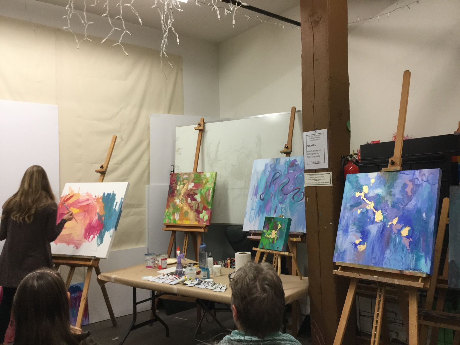 Sea Dean - Paint a Masterpiece: Preparing for an artists demo