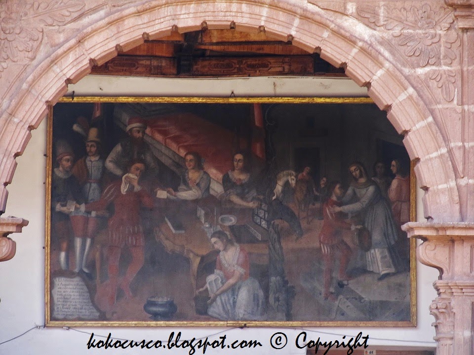 IGLESIA Y CONVENTO DE LA MERCED CUSCO: Cuadros coloniales que adornan ...