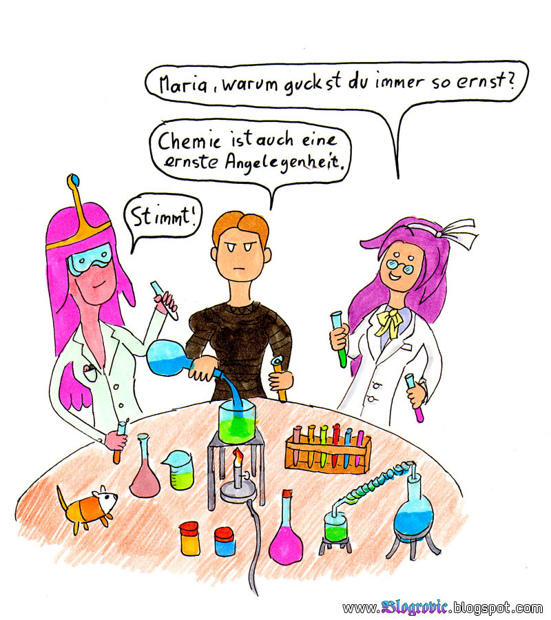 Blogrovic: COMIC-COLLAB #24 „Chemie“