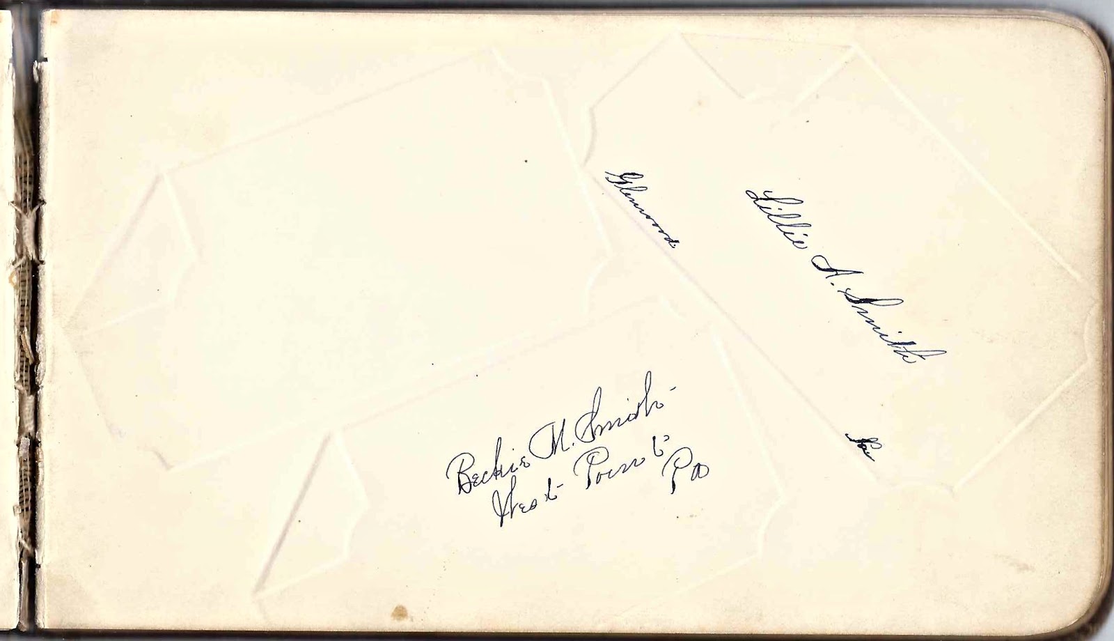 Heirlooms Reunited: 1880s Autograph Album of Hannah H. Smith of the ...