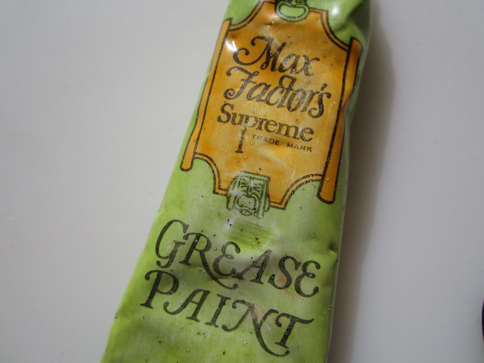 Eating Lipstick: Vintage Makeup: Max Factor Grease Paint