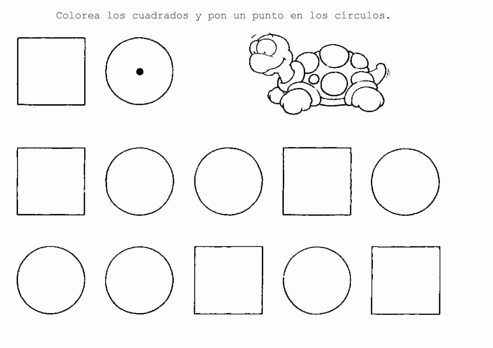 clasedejoseantonio: Ficha cuadrado círculo clasedejoseantonio: Ficha cuadrado círculo