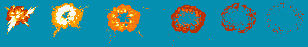 Sprite Fx: Sprites Explosions