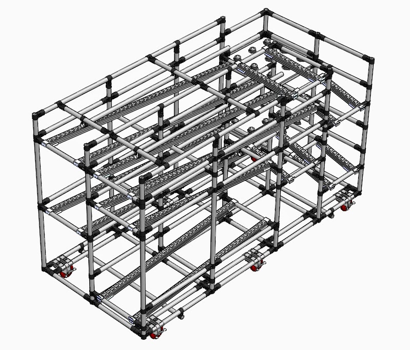 Lean Pipe Joint Manufacturer: Lean manufacturing Pipe Rack|FIFO Storage ...