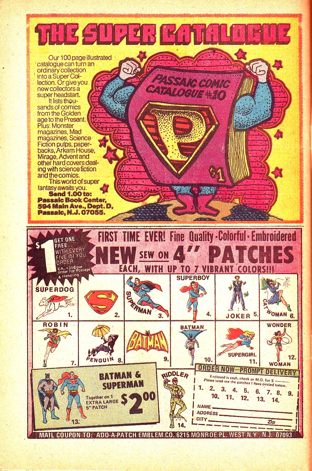 Mike Lynch Cartoons: 1973 Comic Book Ads