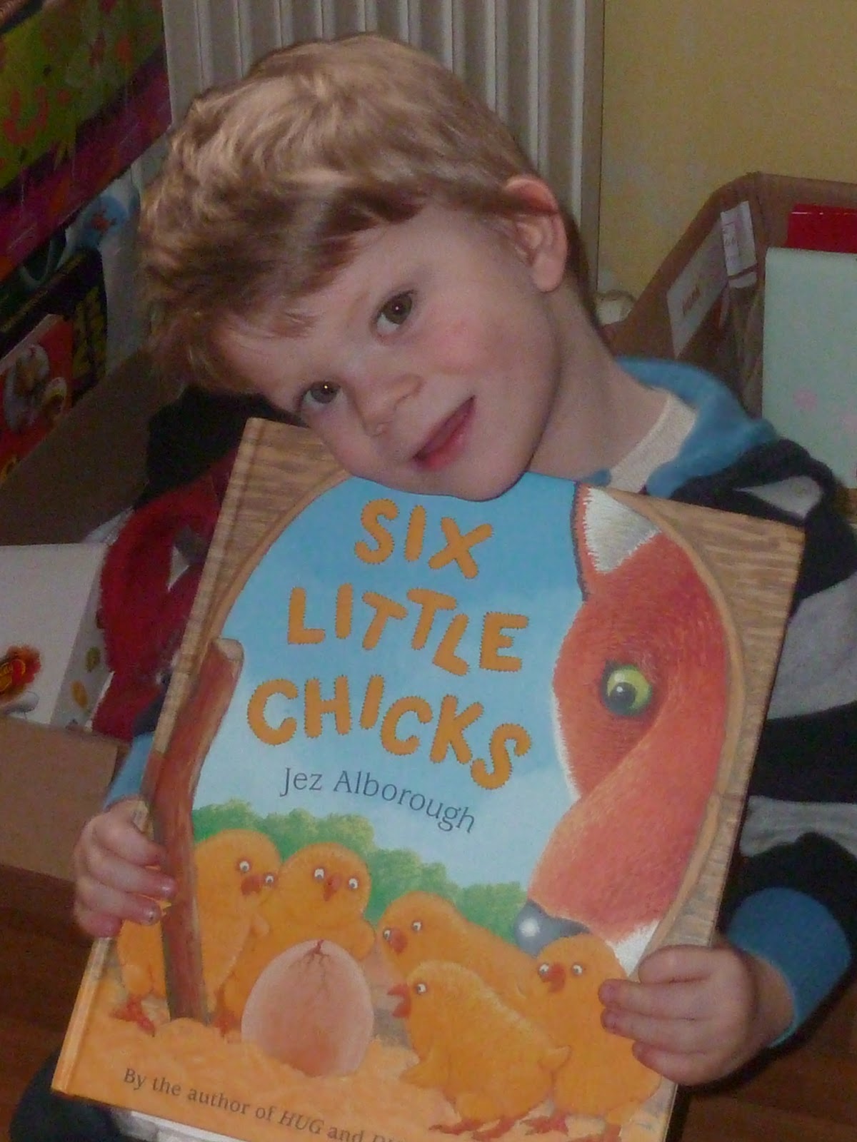 Madhouse Family Reviews: Picture book review : Six Little Chicks - Jez ...