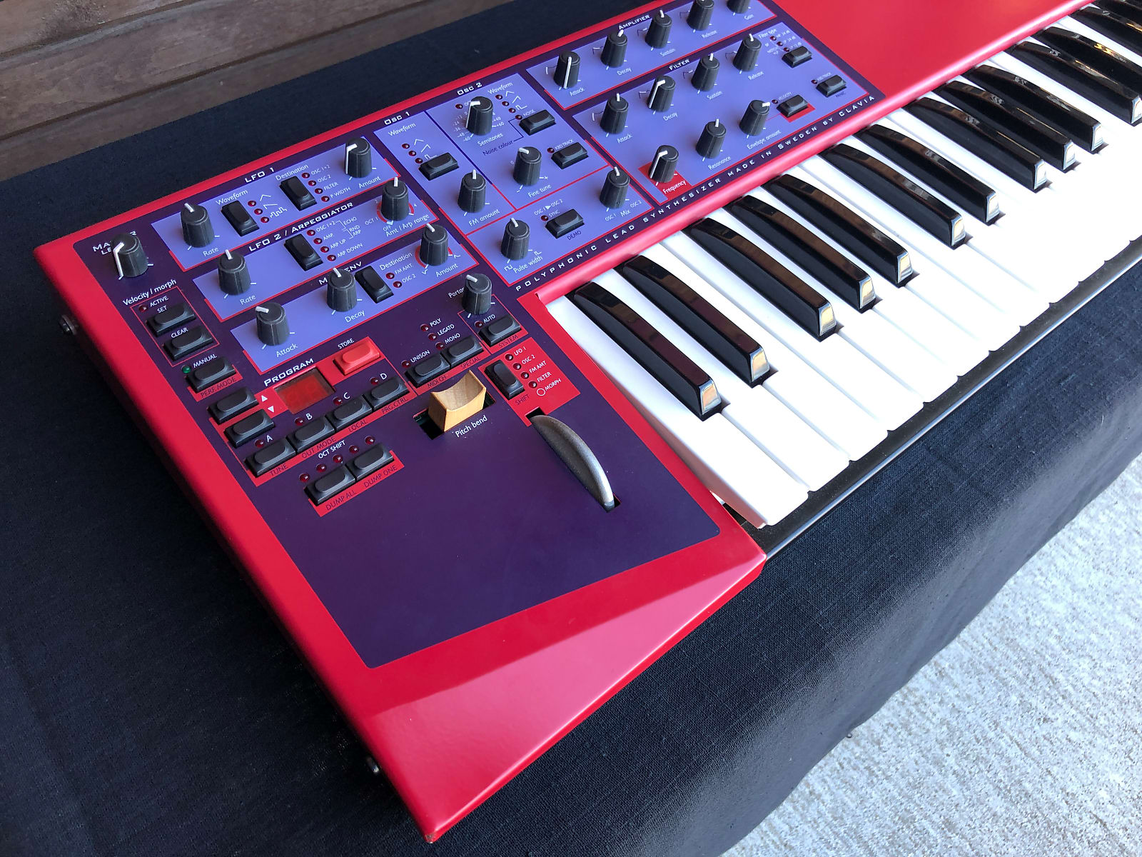 MATRIXSYNTH: Nord Lead Virtual Analog Synth SN 514306 w/ Gig Bag