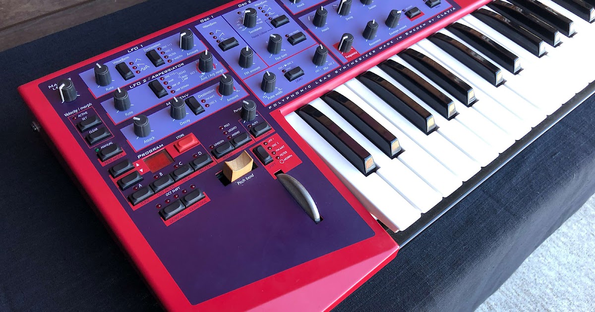 MATRIXSYNTH: Nord Lead Virtual Analog Synth SN 514306 w/ Gig Bag