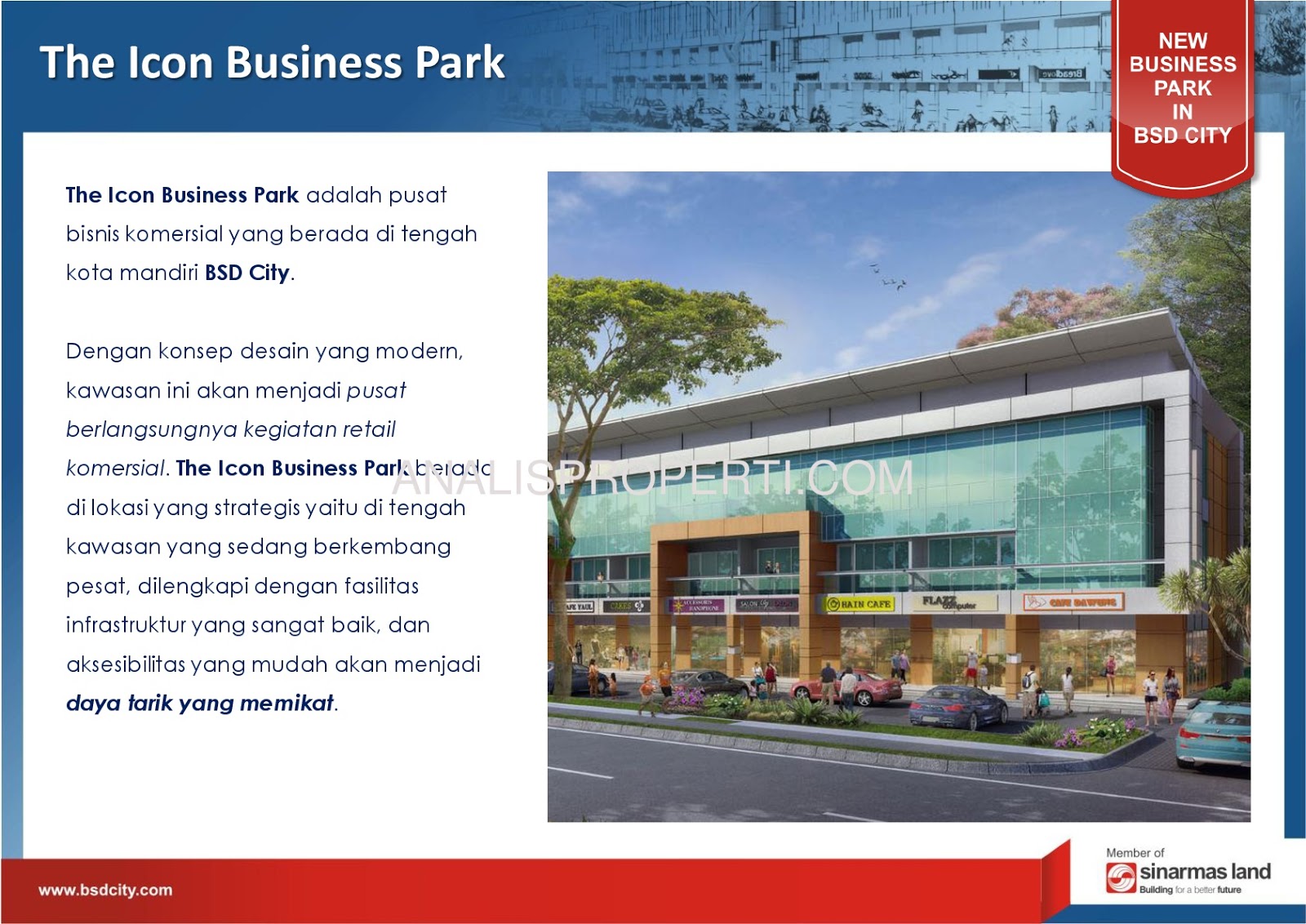 The Icon Business Park BSD City, Ruko Terbaru di Depan Universitas ...