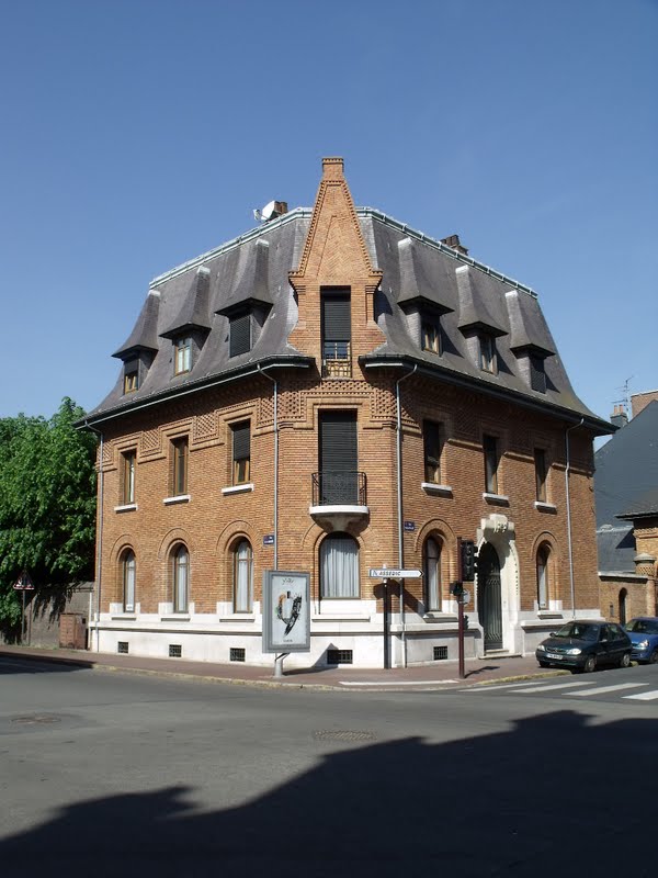 Lille, l'art nouveau et l'art déco: Lille centre, rue Bonte Pollet et ...