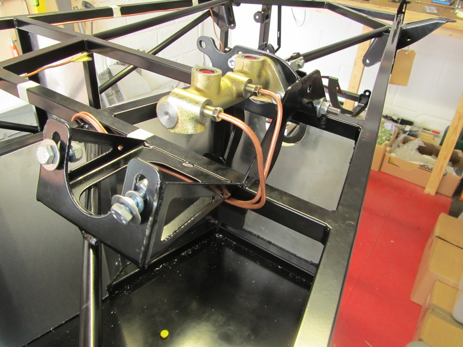 Richard's GBS Zero: Brake line routing