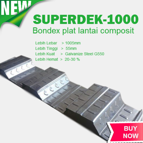 Bondek Superdek Maxifloor Steeldeck: Bangun Rumah Minimalis Murah ...