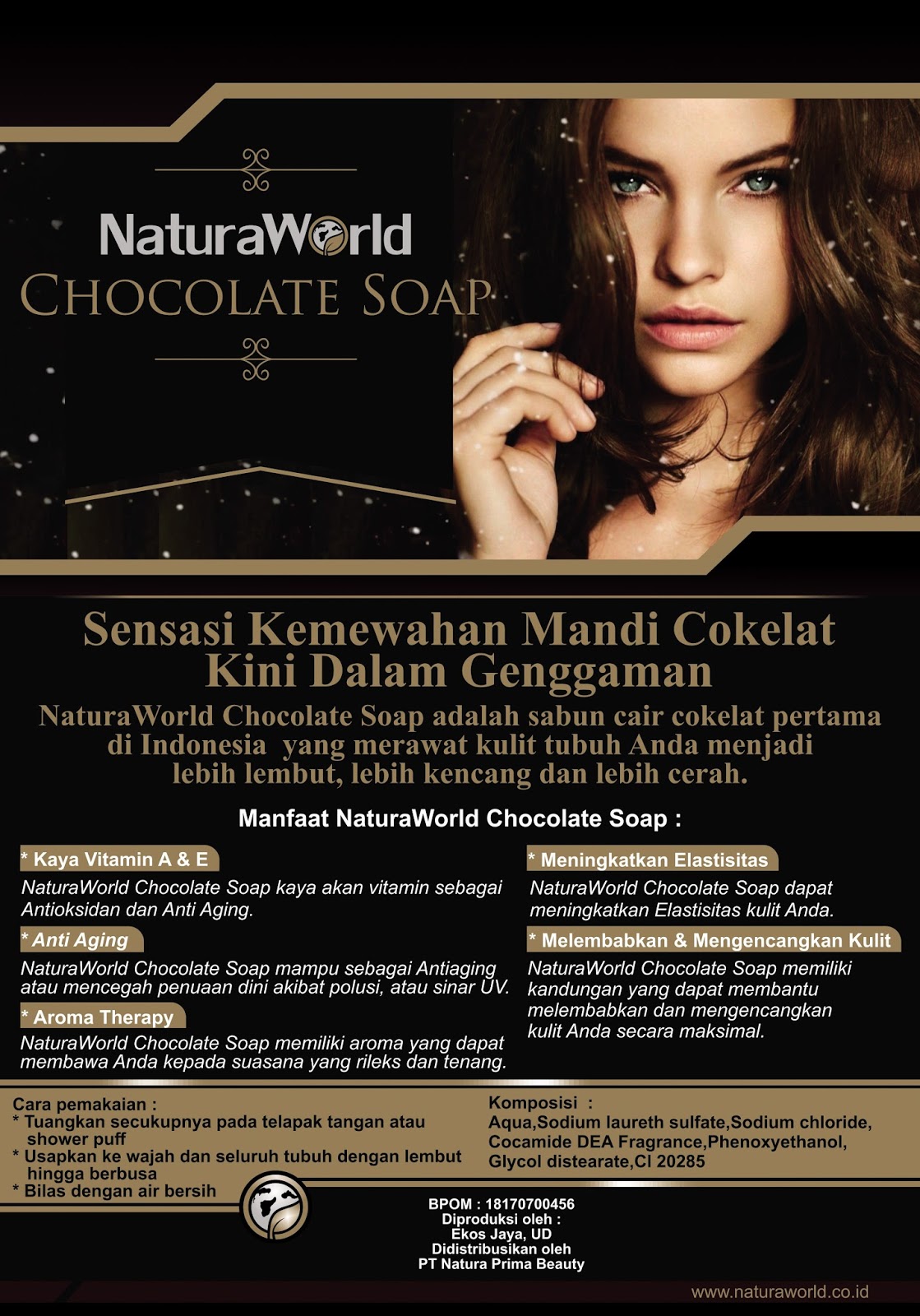 CHOCOLATE SOAP | SABUN COKLAT PT NATURA WORLD: [bisnis dahsyat ...