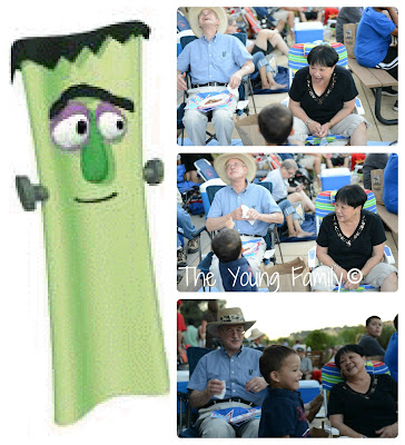 The Young Family: The 4th and the 40th... Celebrating God's Goodness