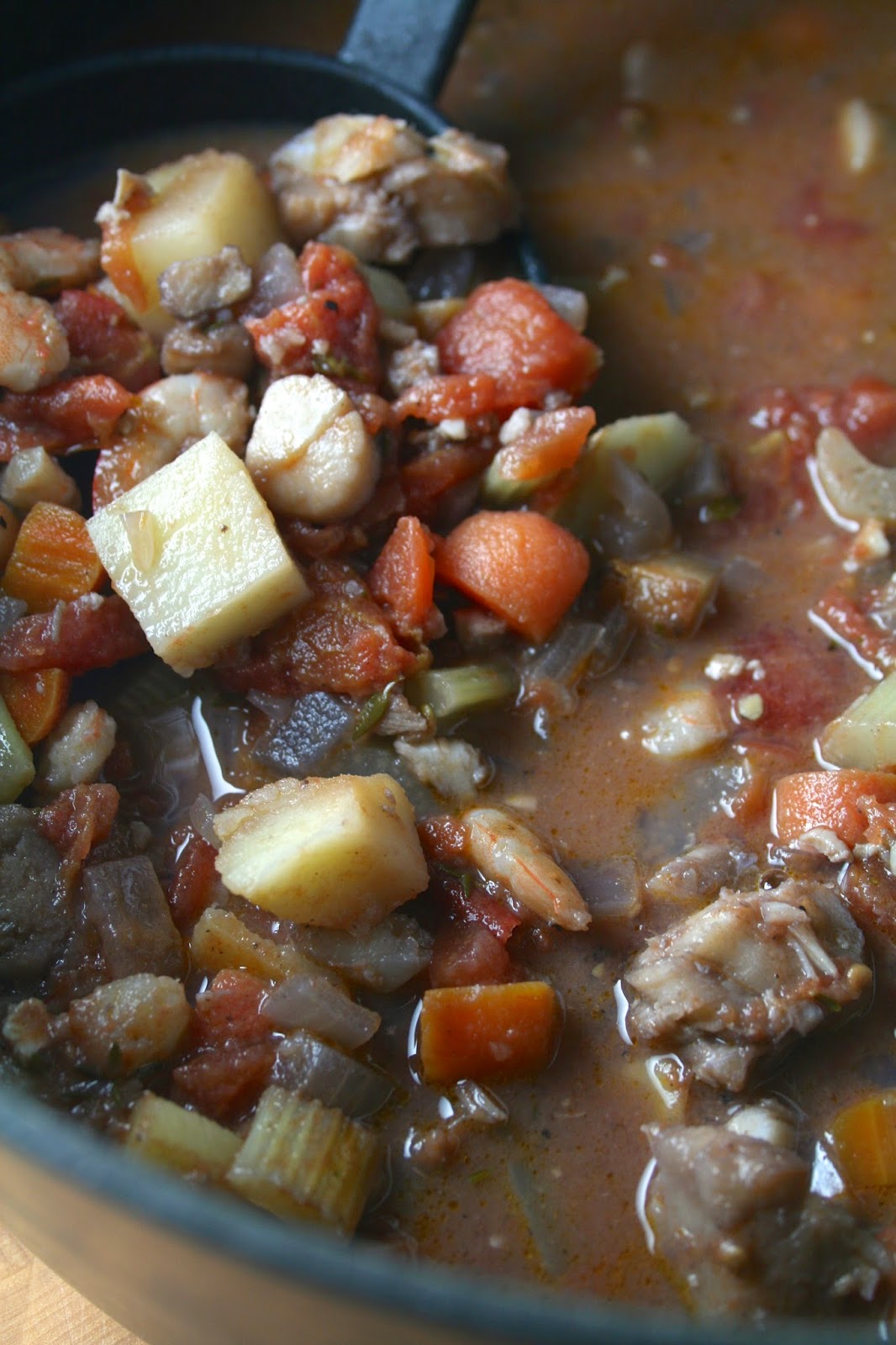 Oregon Transplant: Seafood Stew