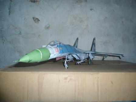 miniatur mania: SU-27 Flanker papercraft