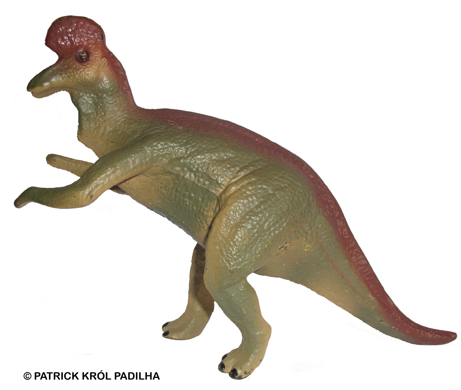Dos Fósseis ao Plástico!: CORYTHOSAURUS (SALVAT)