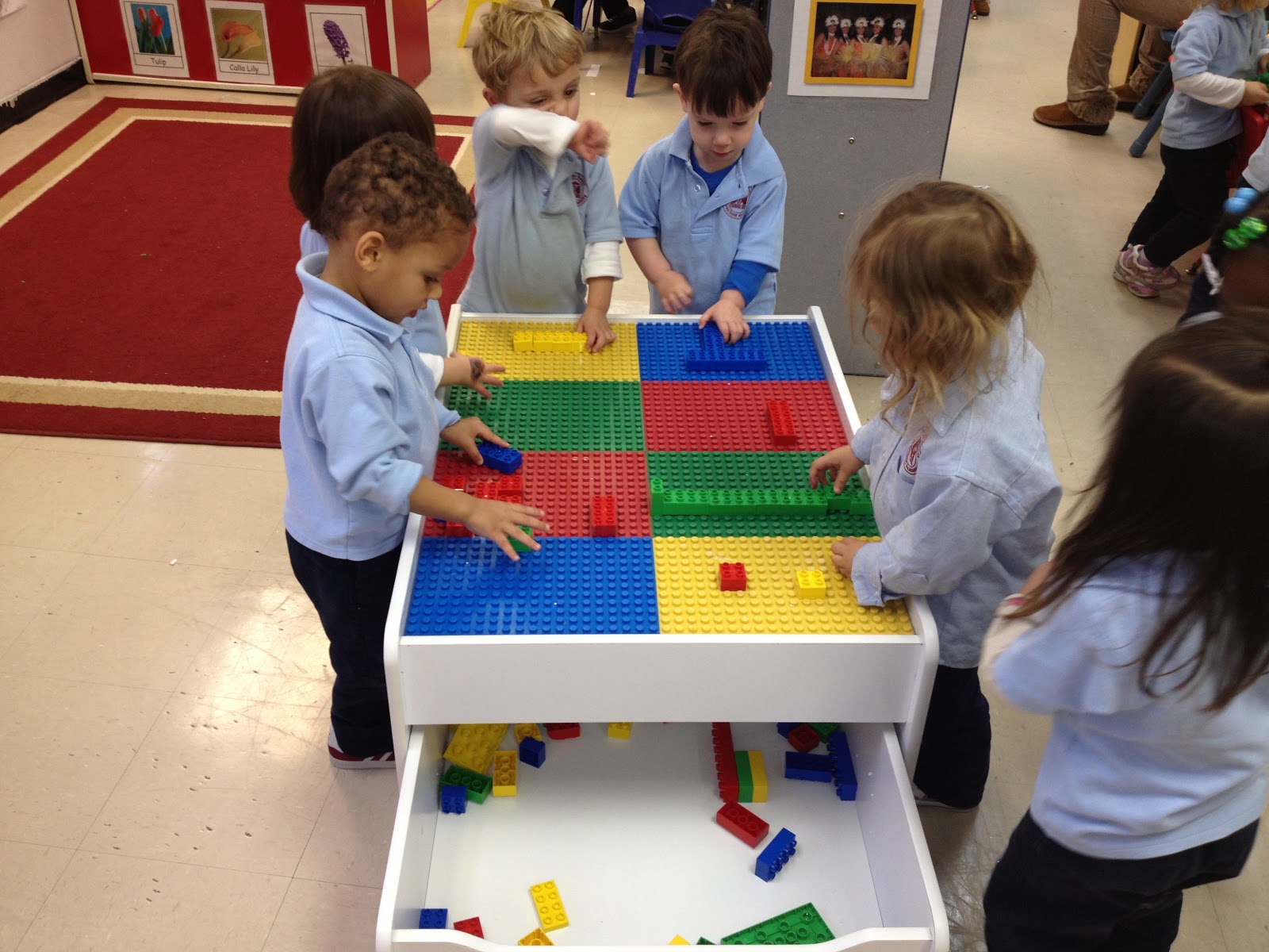 HH Preschool Class Reflections: New Lego Table Fun