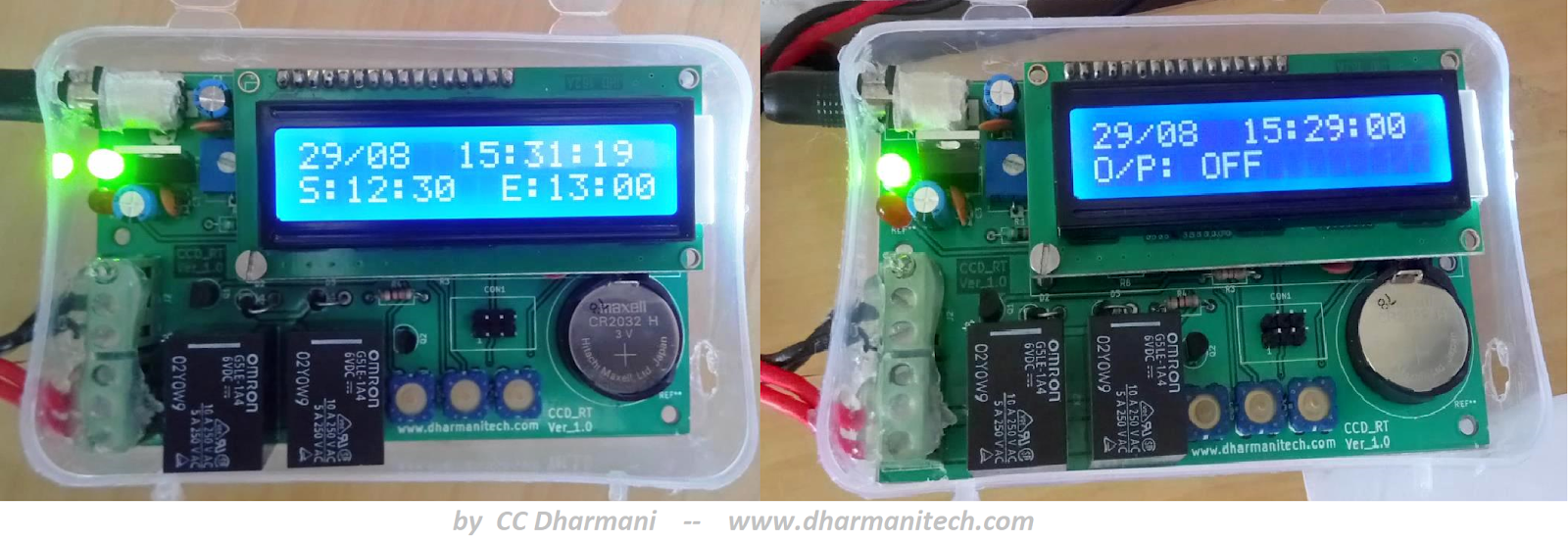 Design with Microcontrollers: Relay-Timer Circuit with RTC (for auto-operating appliances) using ...