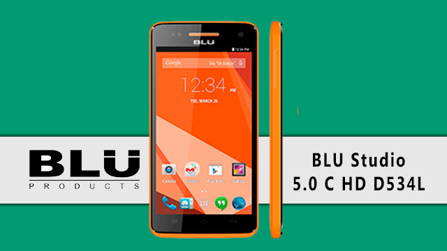 Firmware BLU Studio 5.0 C HD D534L