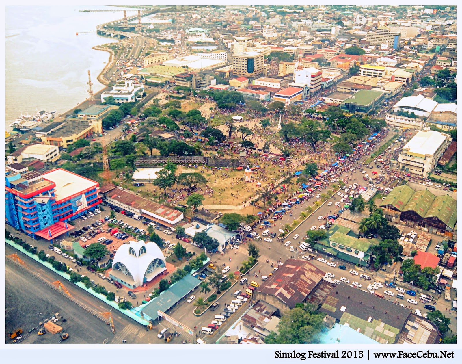 Cebu Aerial View During Sinulog Festival 2015 - FaceCebu | Cebu ...