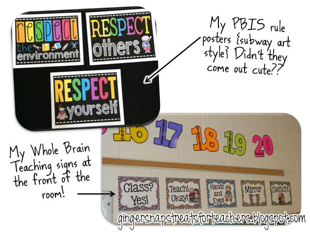 Kicking it in First: Pumped up about PBIS! **FREE POSTERS**
