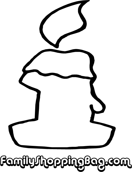 Coloring Pages for Kids: Number One "1" Coloring Pages