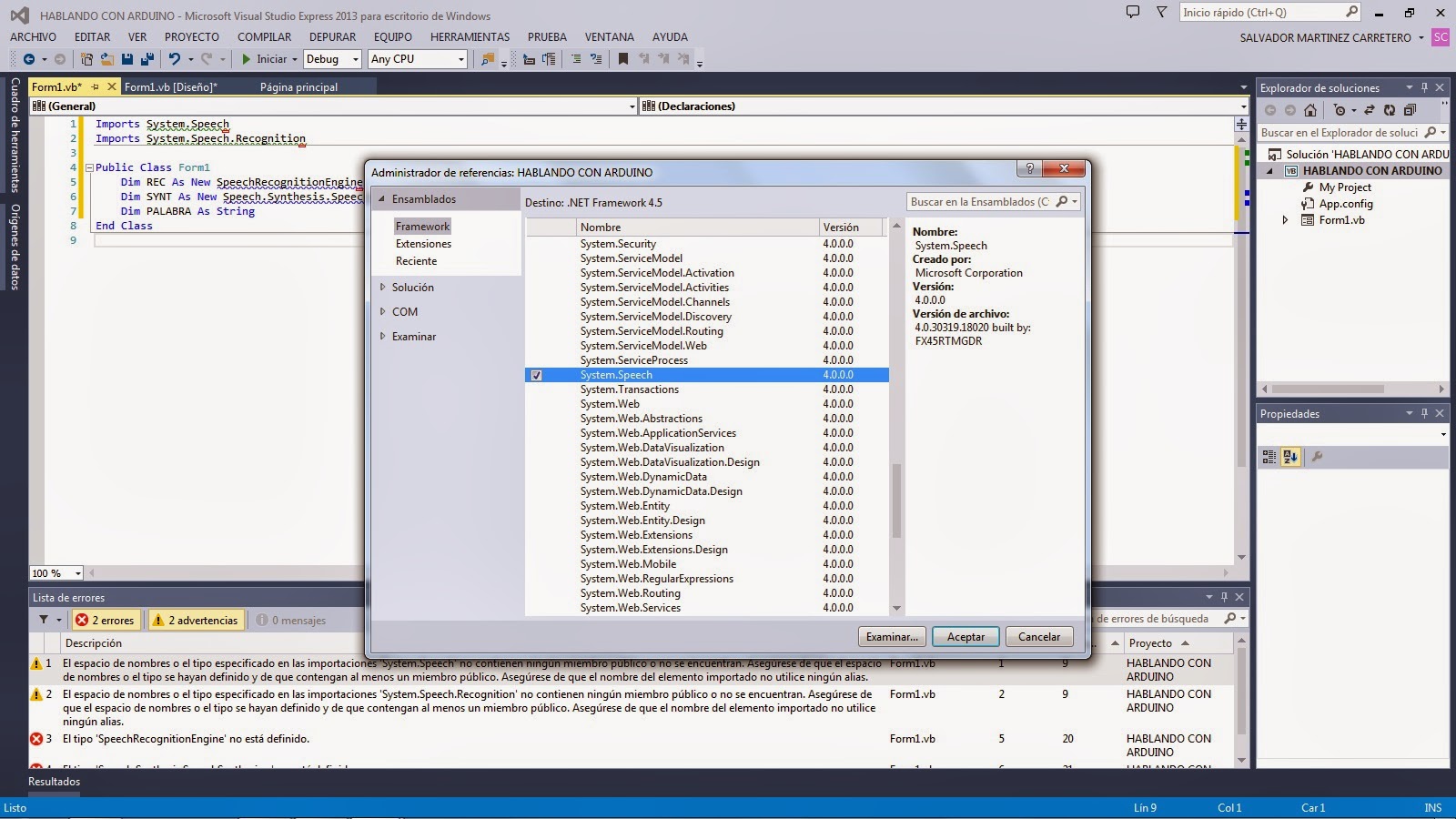 VISUAL BASIC TUTORIALES: 08-Hablando con Arduino en Visual Basic (VB ...