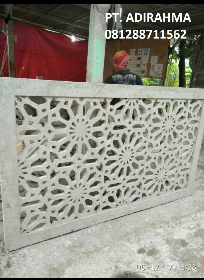 krawangan GRC motif bunga, 087771760954: Juli 2018