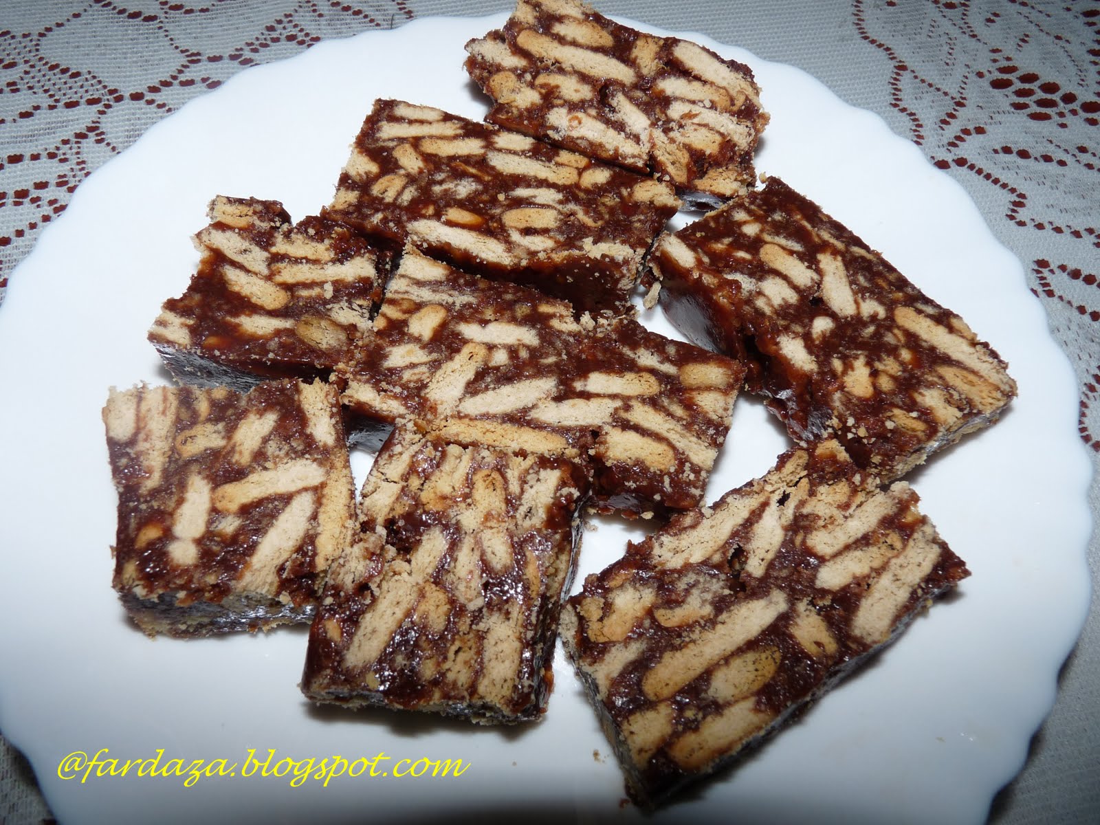 Kehidupan Dunia Hanyalah Persinggahan...: Kek Batik Biskut Marie..